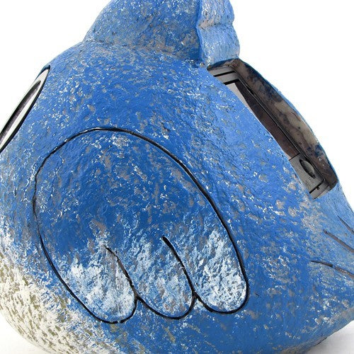 Set of 3 "Rock" Blue Jays with Solar Eyes - Pretty Edible Plants